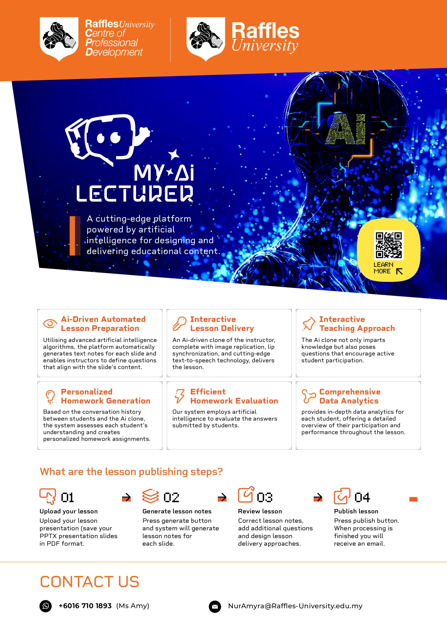 MyAi Teaching Assistant - Raffles University Centre of Professional ...